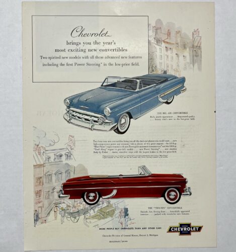 Vintage Chevrolet Advertising And Promotions Archives | National Chevy ...